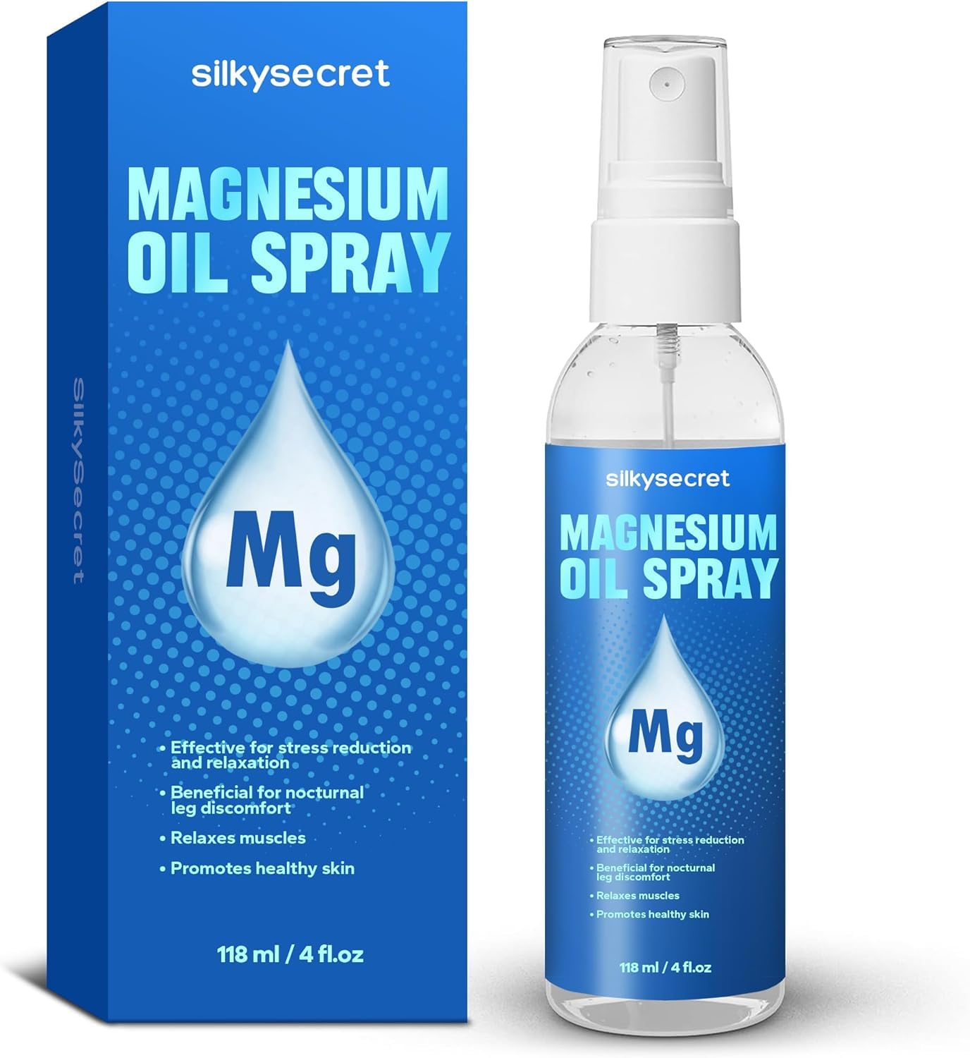 SilkySecret magnesium oil for skin