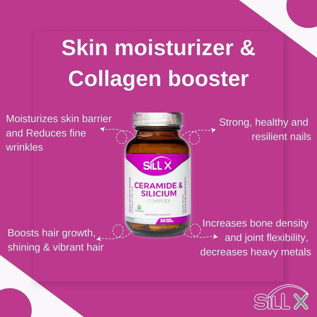 Sill X CERAMIDE vitamin supplements for skin support