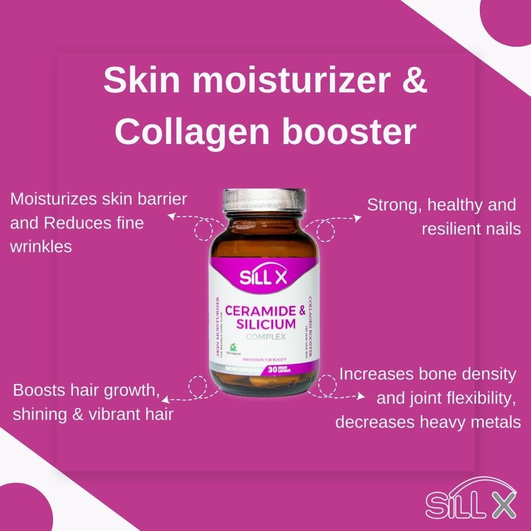 Sill X CERAMIDE vitamin supplements for skin support