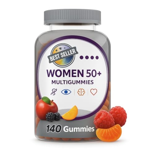 Silver 50 Plus Multivitamin Gummies for seniors