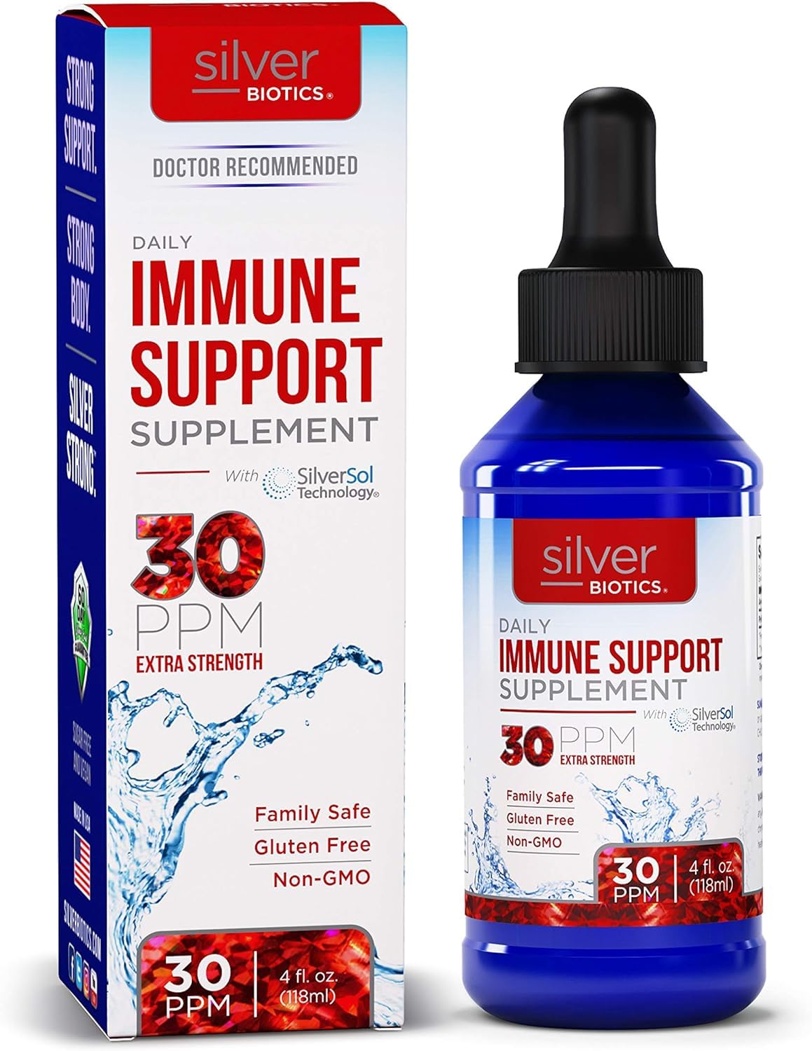 Silver Biotics trace minerals liquid