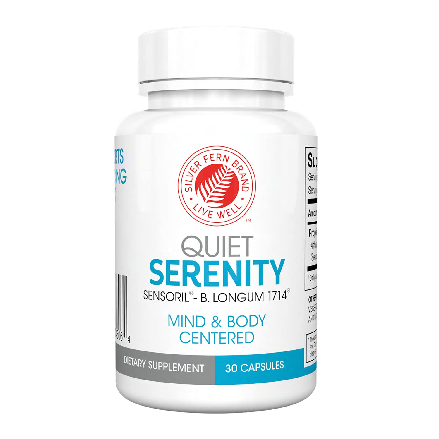 Silver Fern ashwagandha stress relief capsules