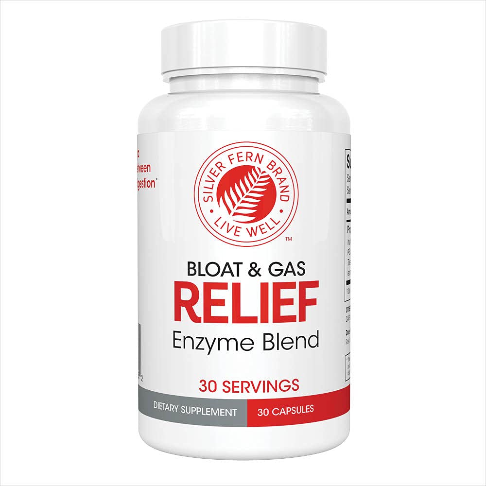 Silver Fern digestive enzymes for bloating