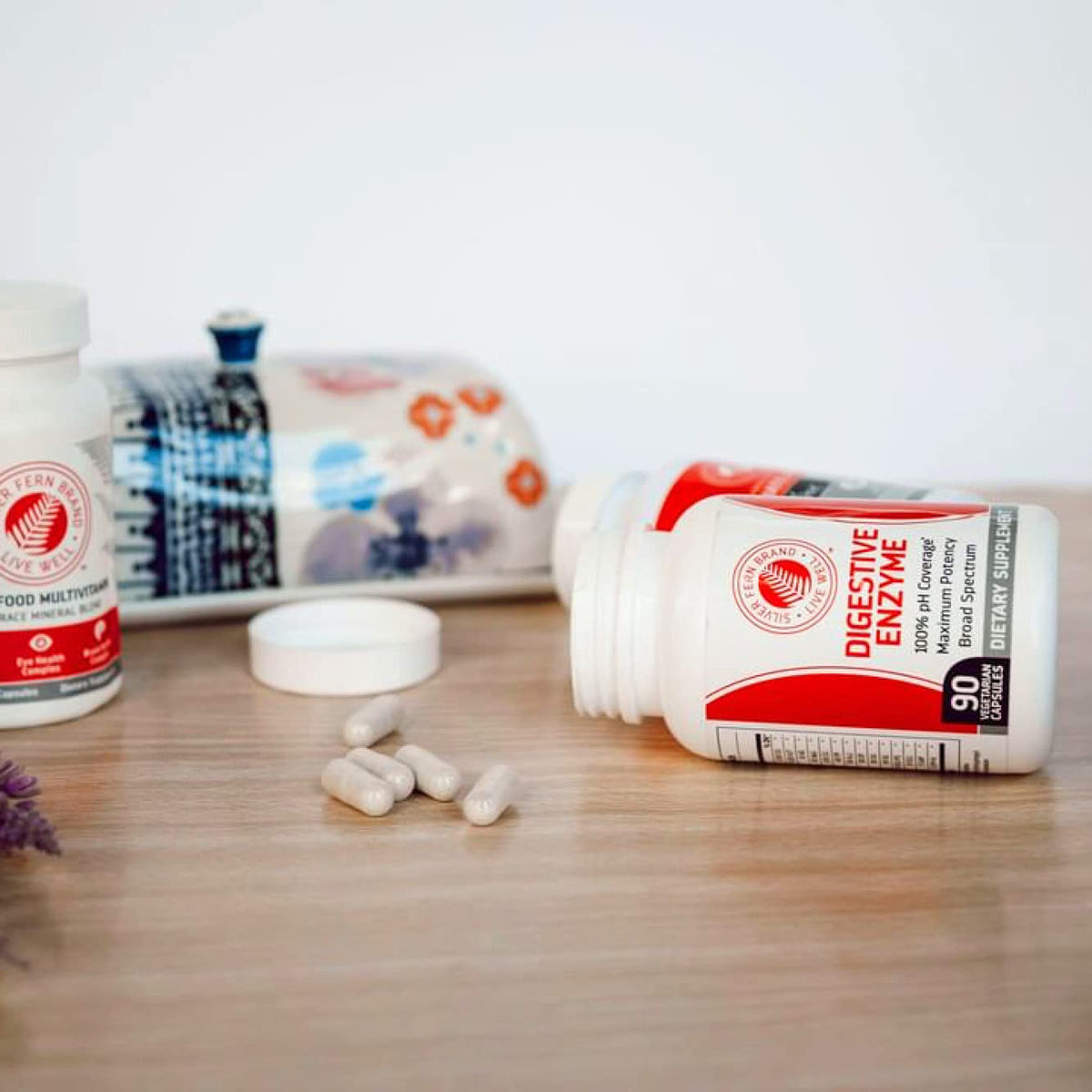 Silver Fern digestive enzymes support healthy digestion