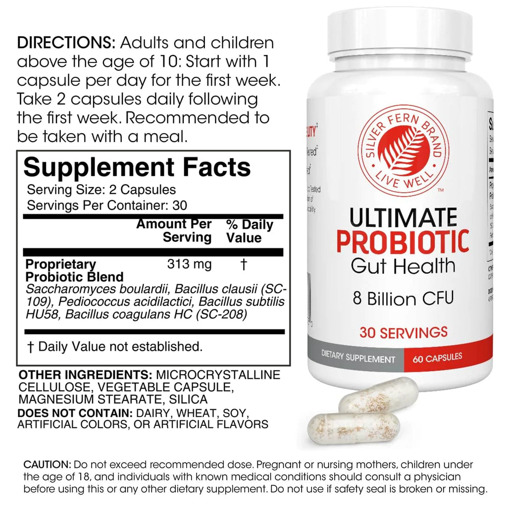 Silver Fern kids probiotic capsules