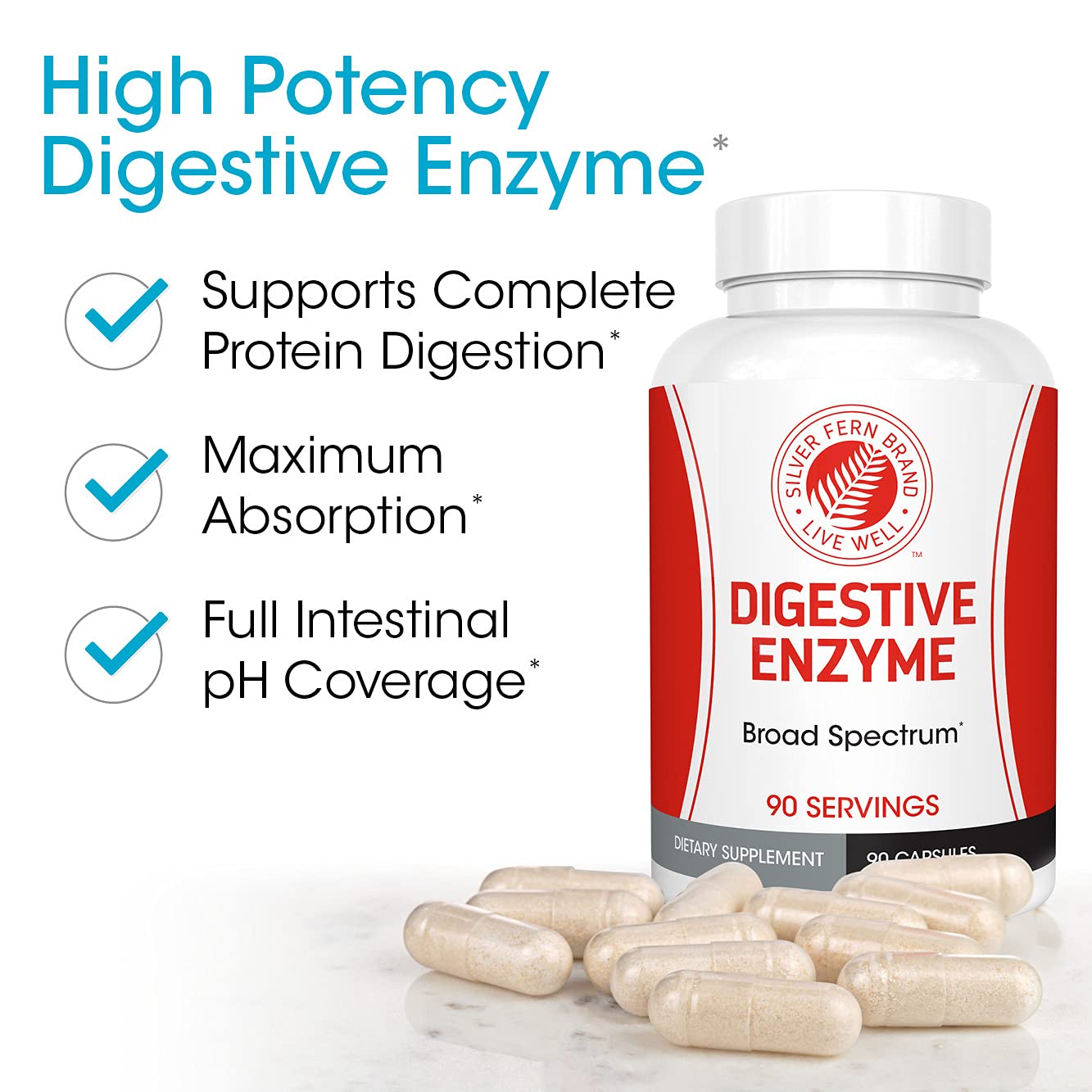 Silver Fern probiotics for improved digestion