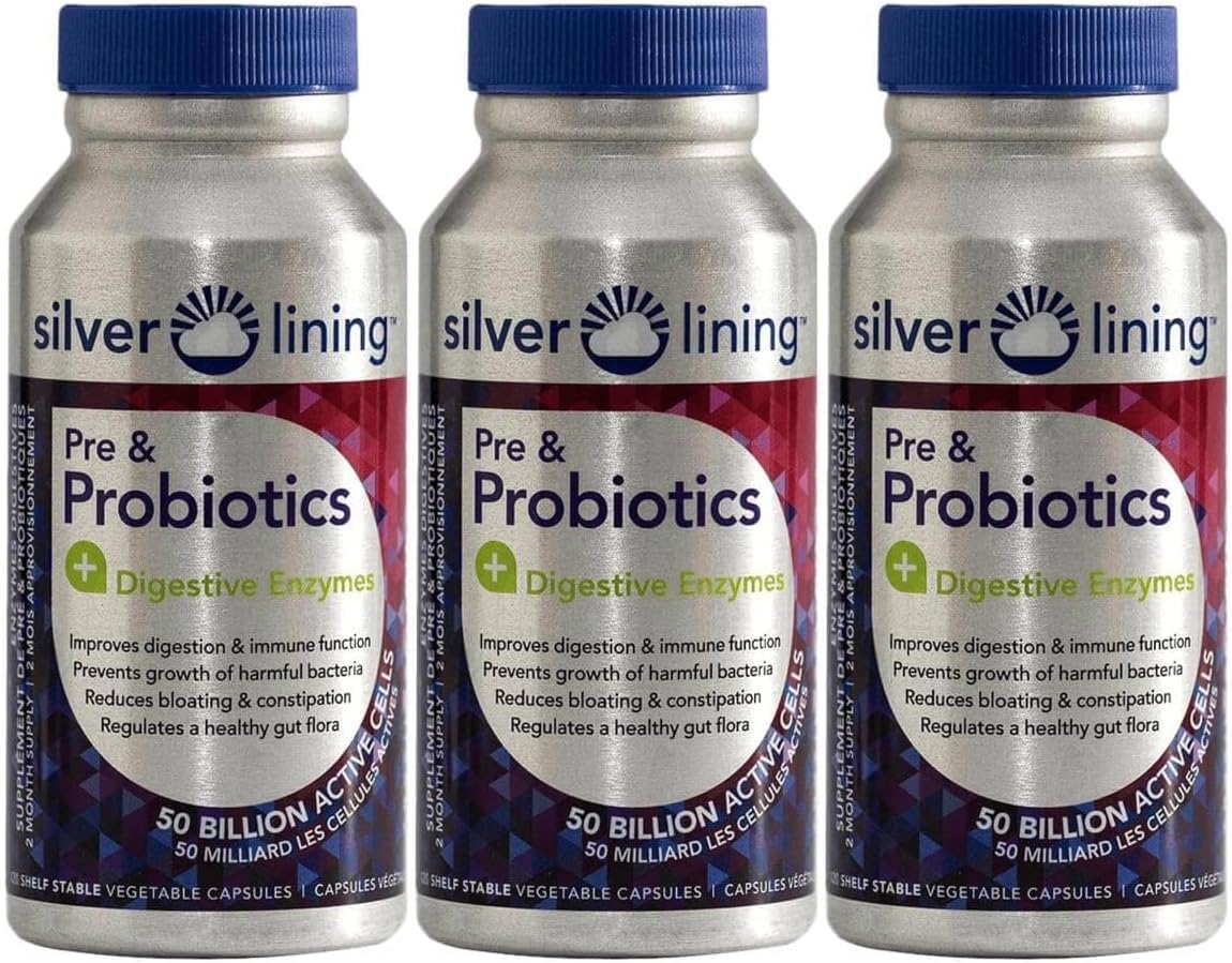 Silver Lining probiotics for gut health