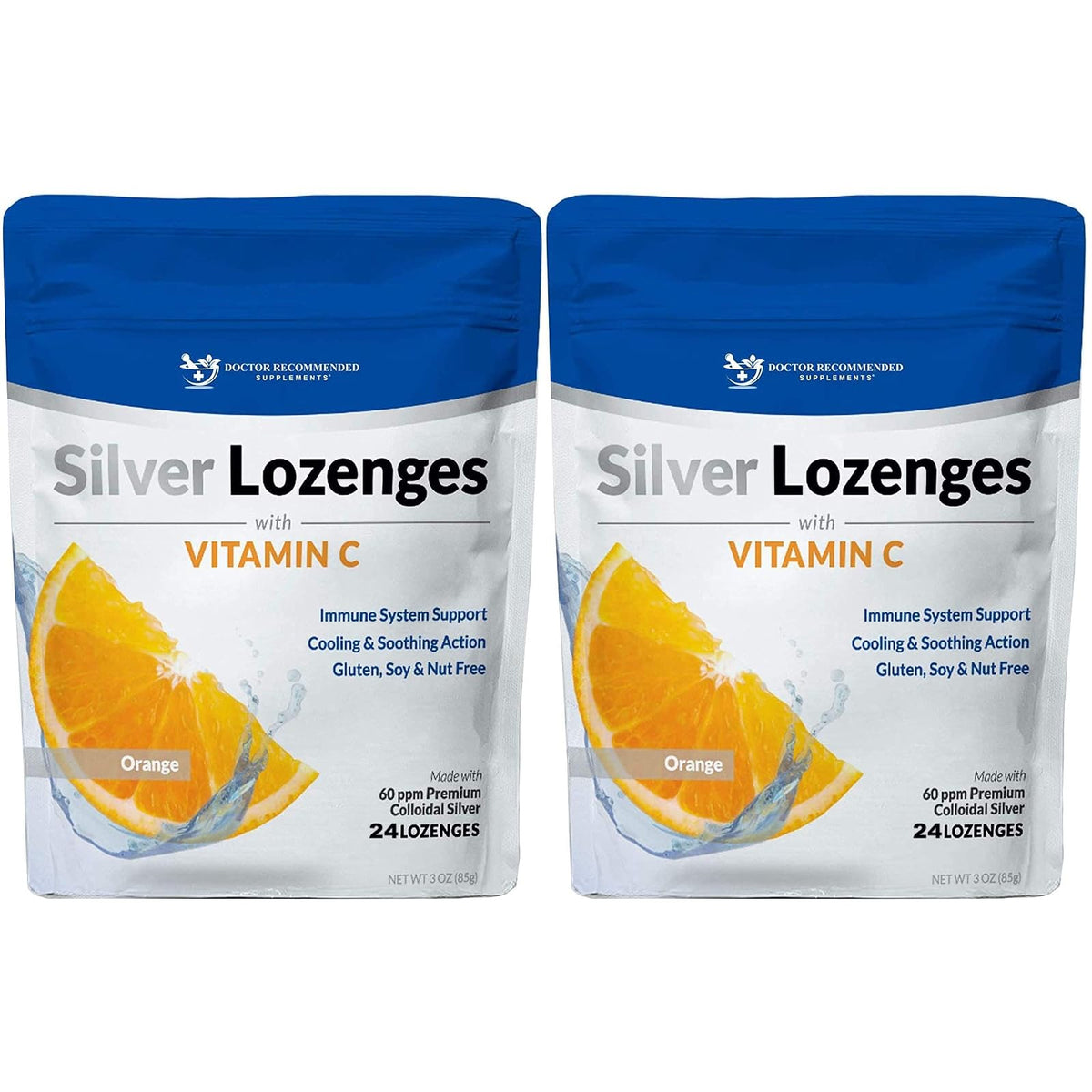 silver lozenges with vitamin c