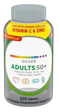 Silver multivitamin for seniors health