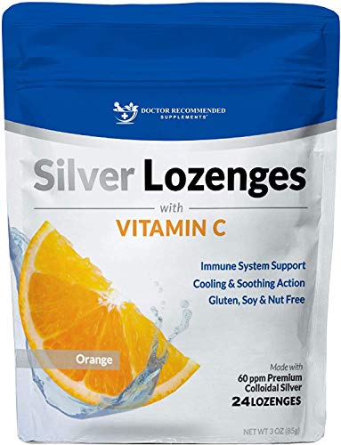 silver vitamin c lozenges for immunity