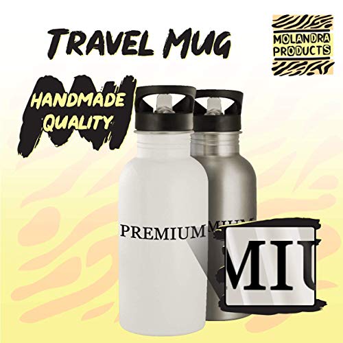 silver water bottle for workouts