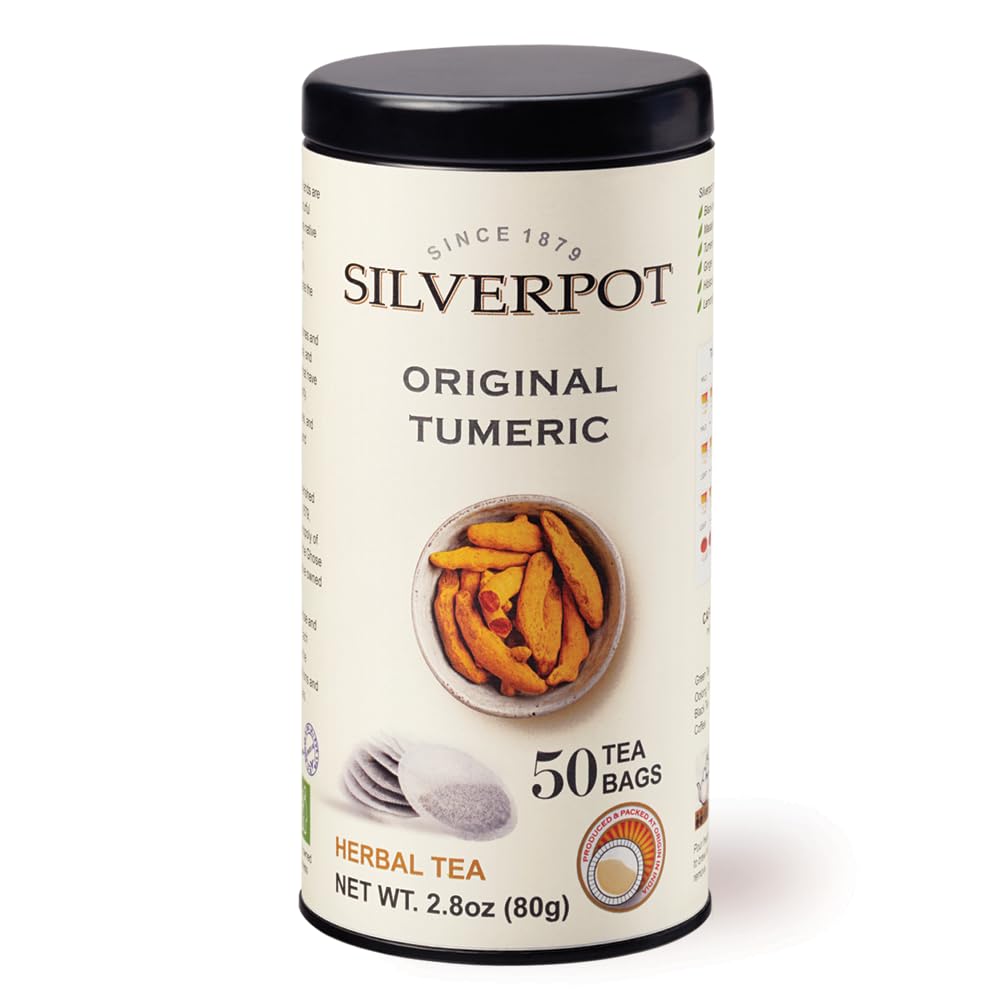 Silverpot turmeric tea bags 50 count