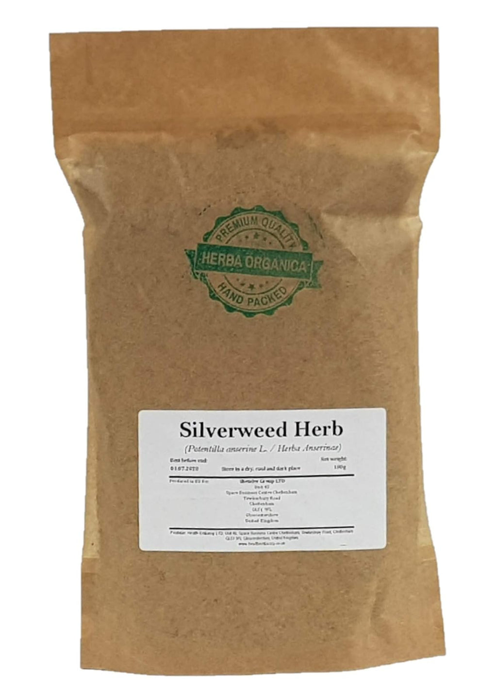 Silverweed herbal tea for digestion