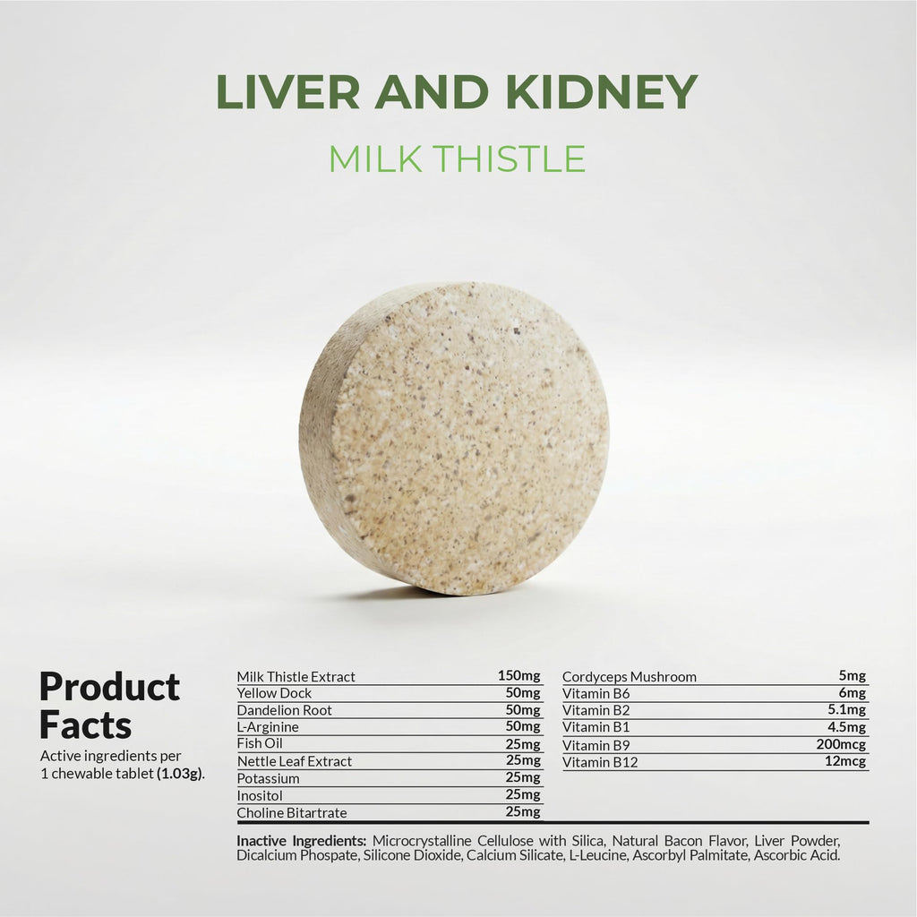 Silymarin for dog liver health