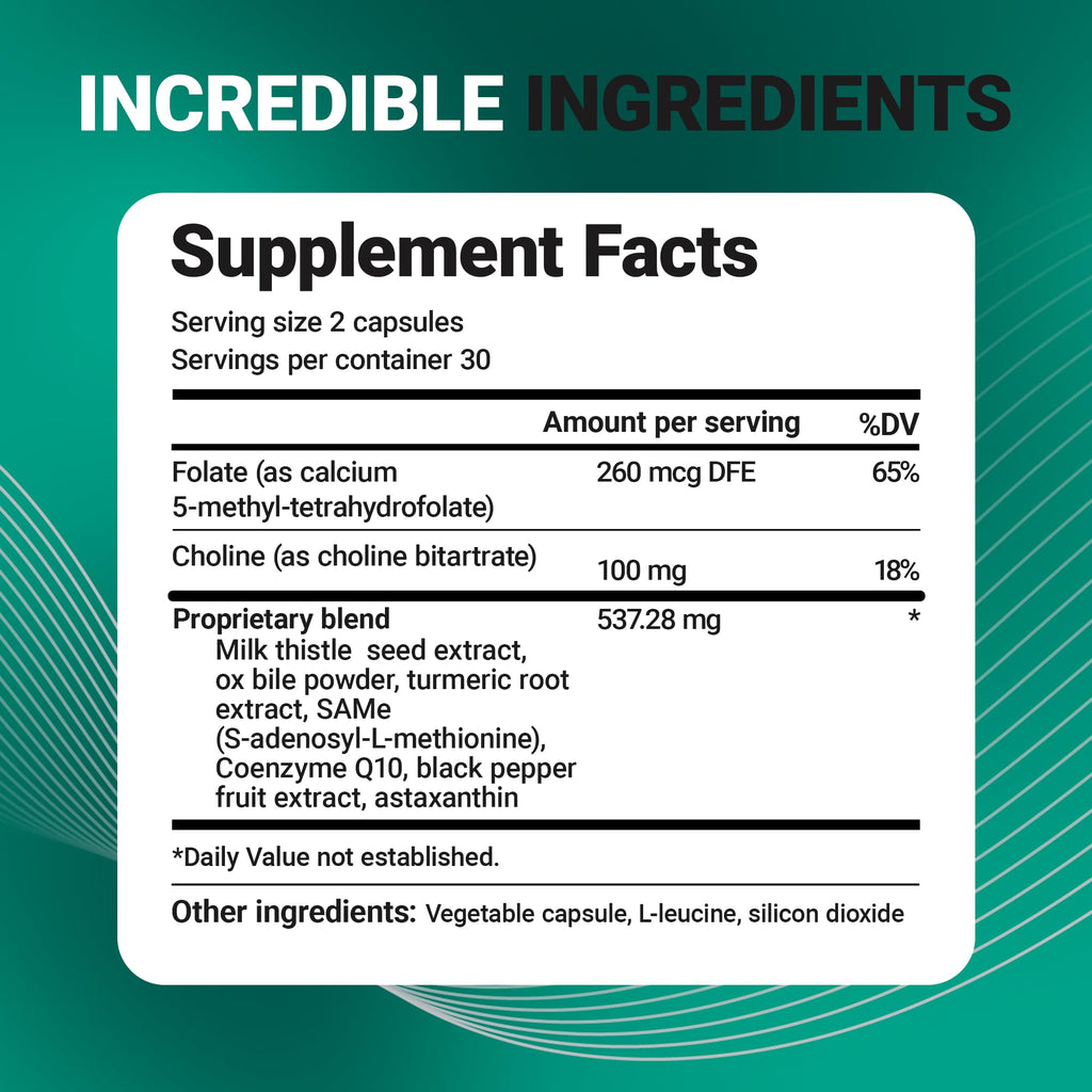 silymarin milk thistle detox formula