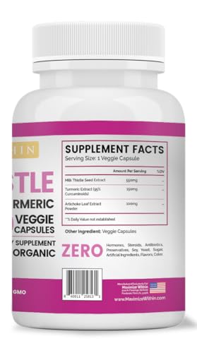 Silymarin milk thistle for detox