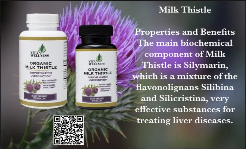 silymarin milk thistle for health