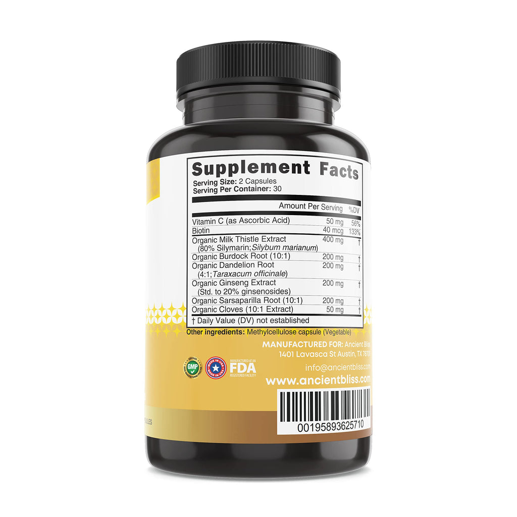 silymarin milk thistle for liver care