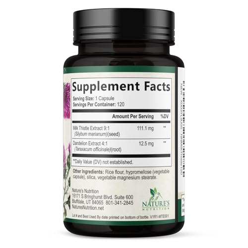silymarin milk thistle for liver detox