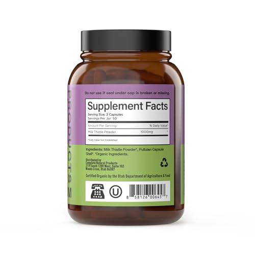 silymarin milk thistle for liver function
