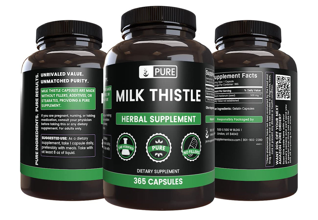 silymarin milk thistle for liver function