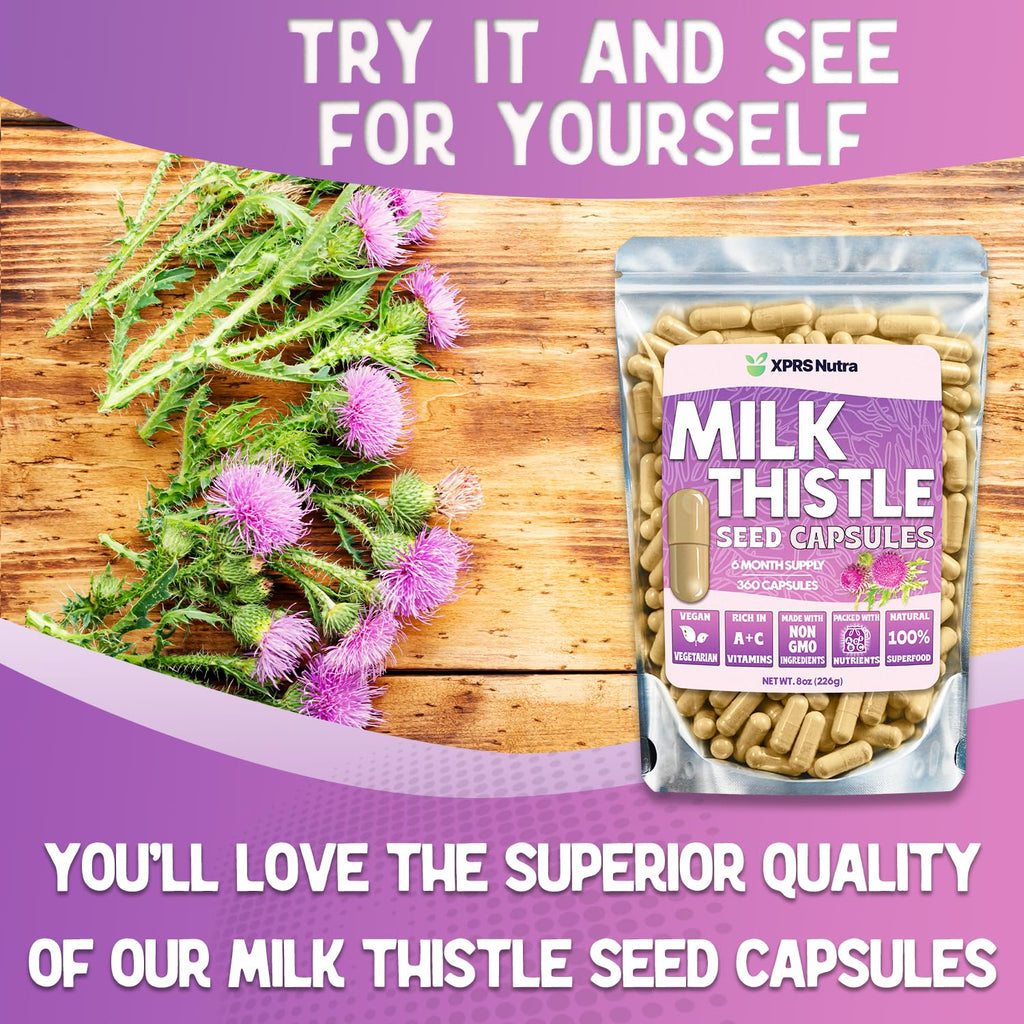 silymarin milk thistle for liver function