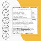 Silymarin supplement for detox support