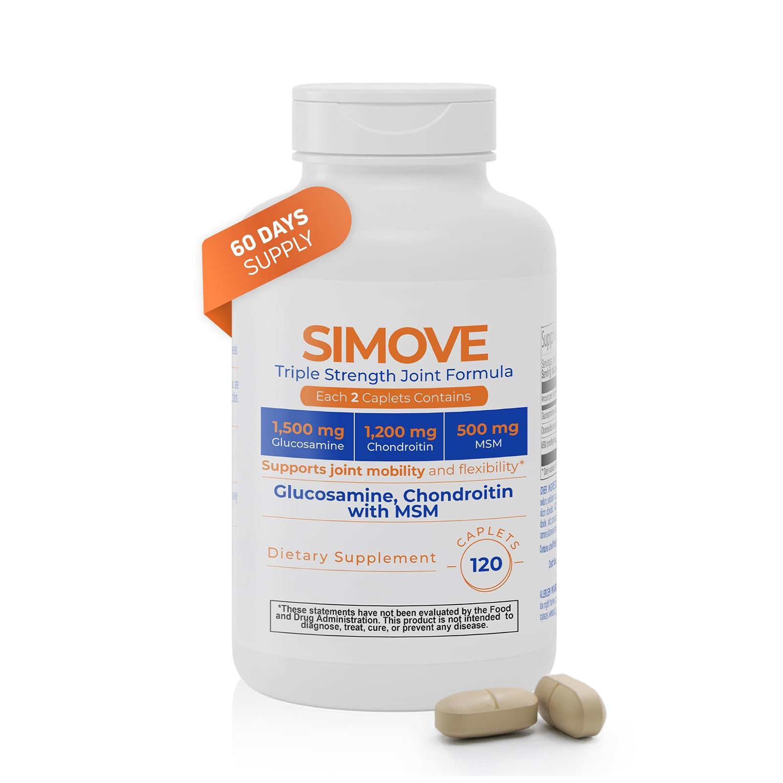 Simove glucosamine joint health capsules