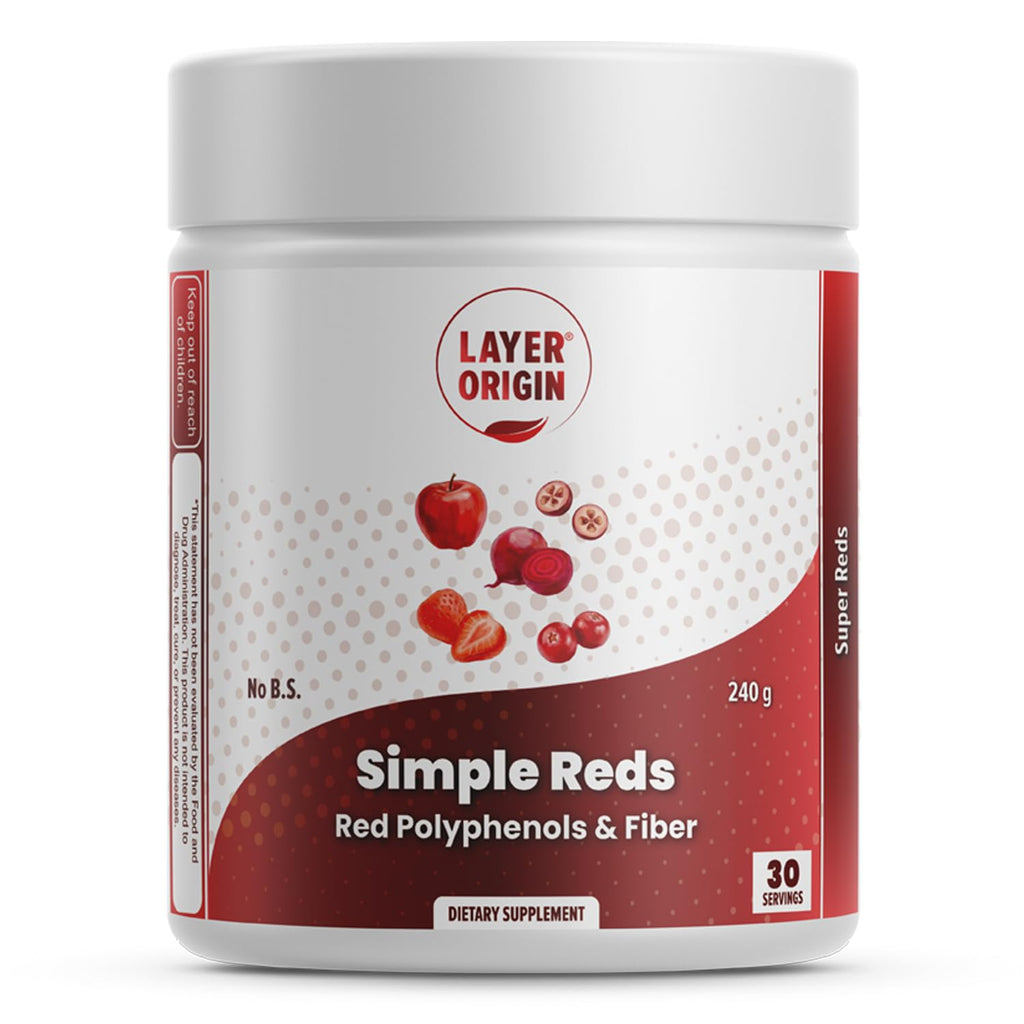 Simple Reds red polyphenols powder
