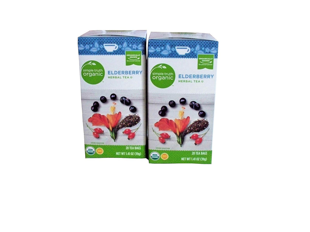 Simple Truth Organic elderberry herbal tea bags
