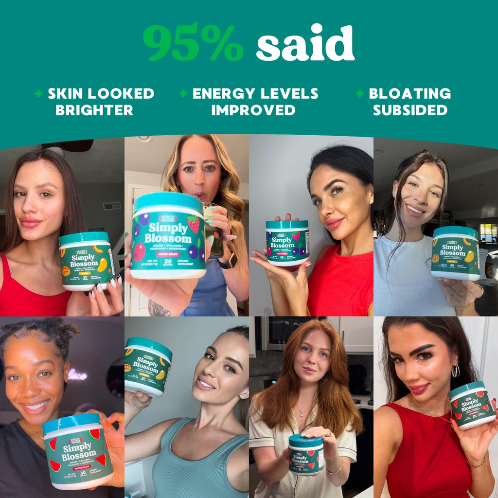 Simply Blossom collagen powder for wellness