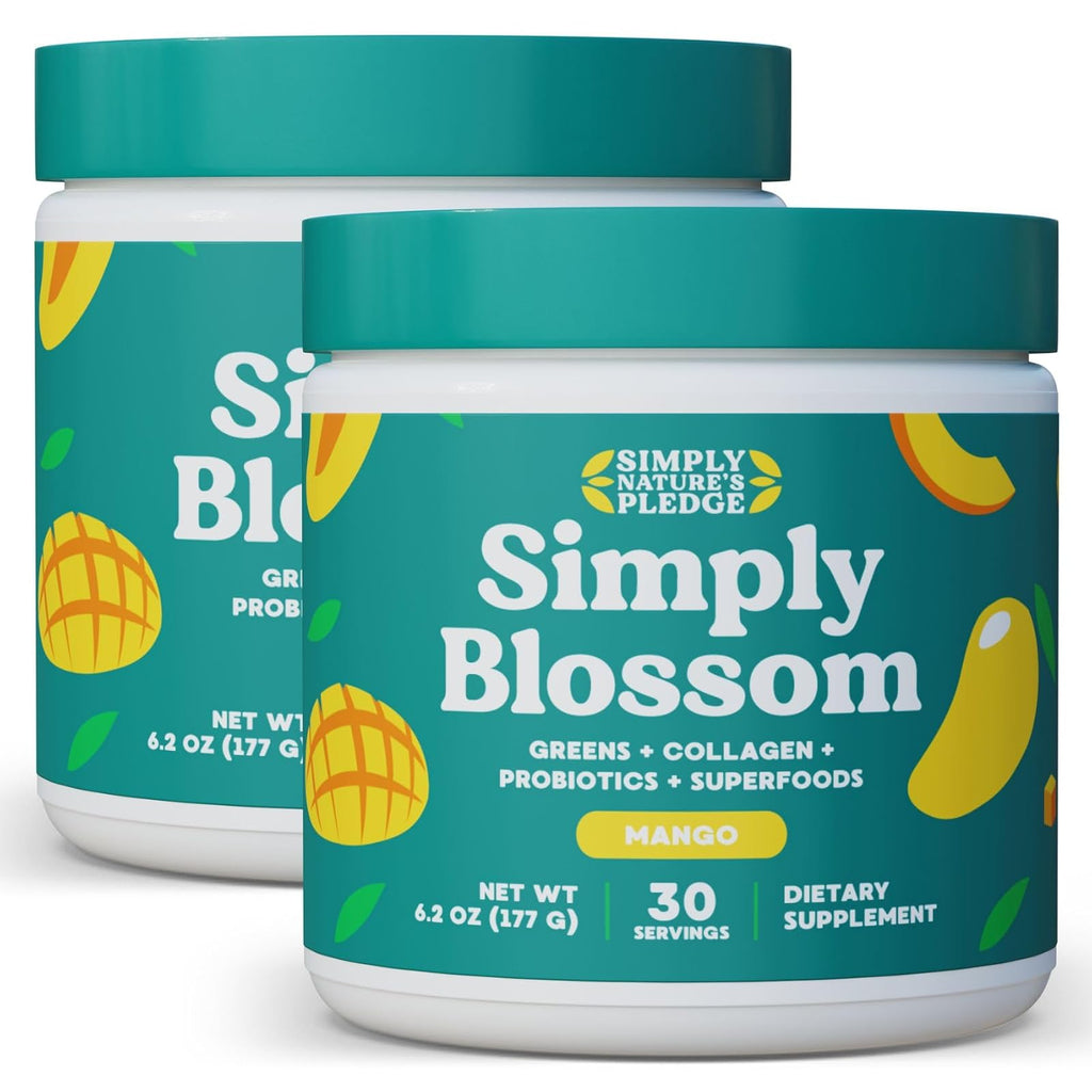 Simply Blossom greens powder benefits