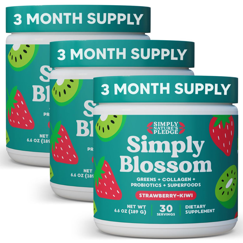 Simply Blossom greens powder benefits
