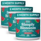 Simply Blossom greens powders for vitality