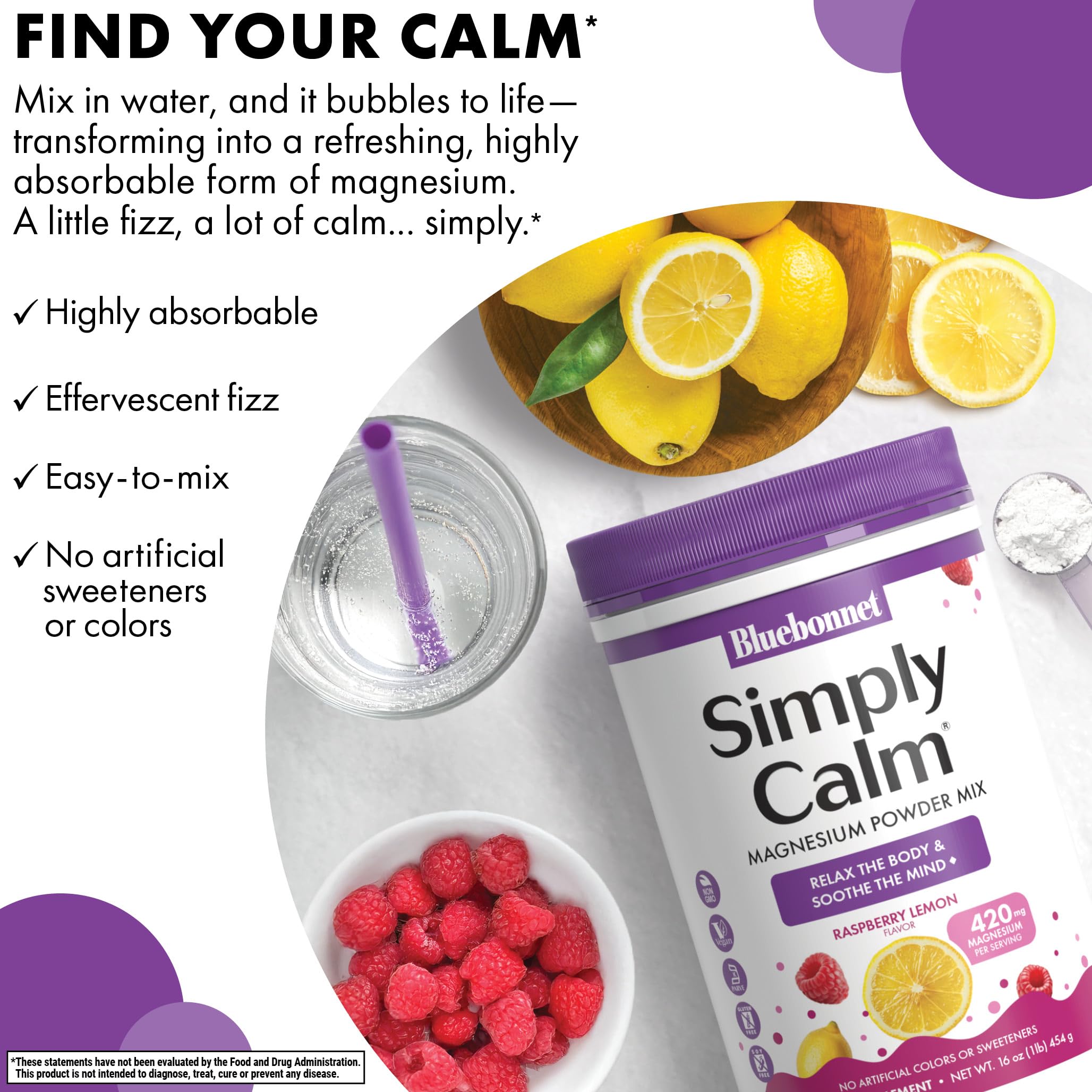 Simply Calm magnesium for better sleep
