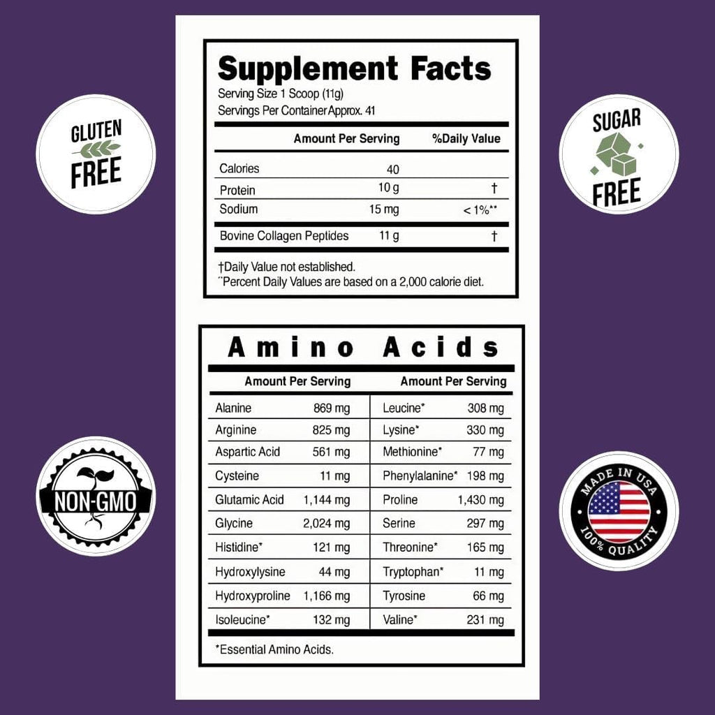 Simply collagen peptides for daily use