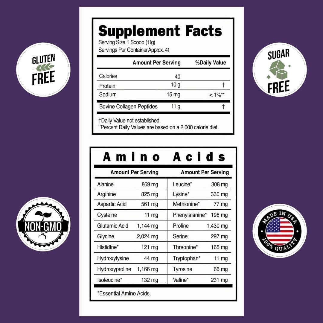 Simply collagen peptides for daily use