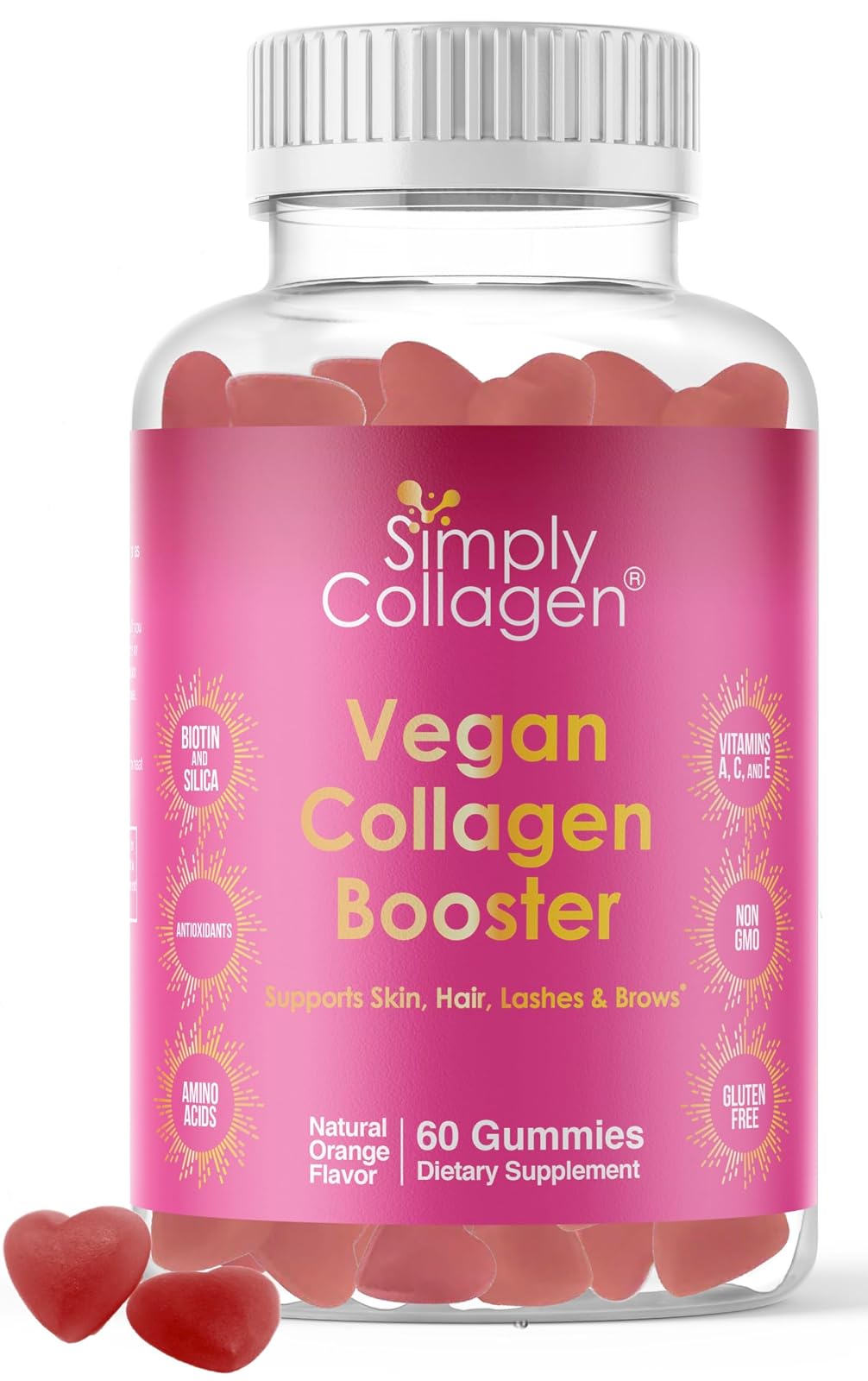 Simply Collagen Vegan Gummies for skin