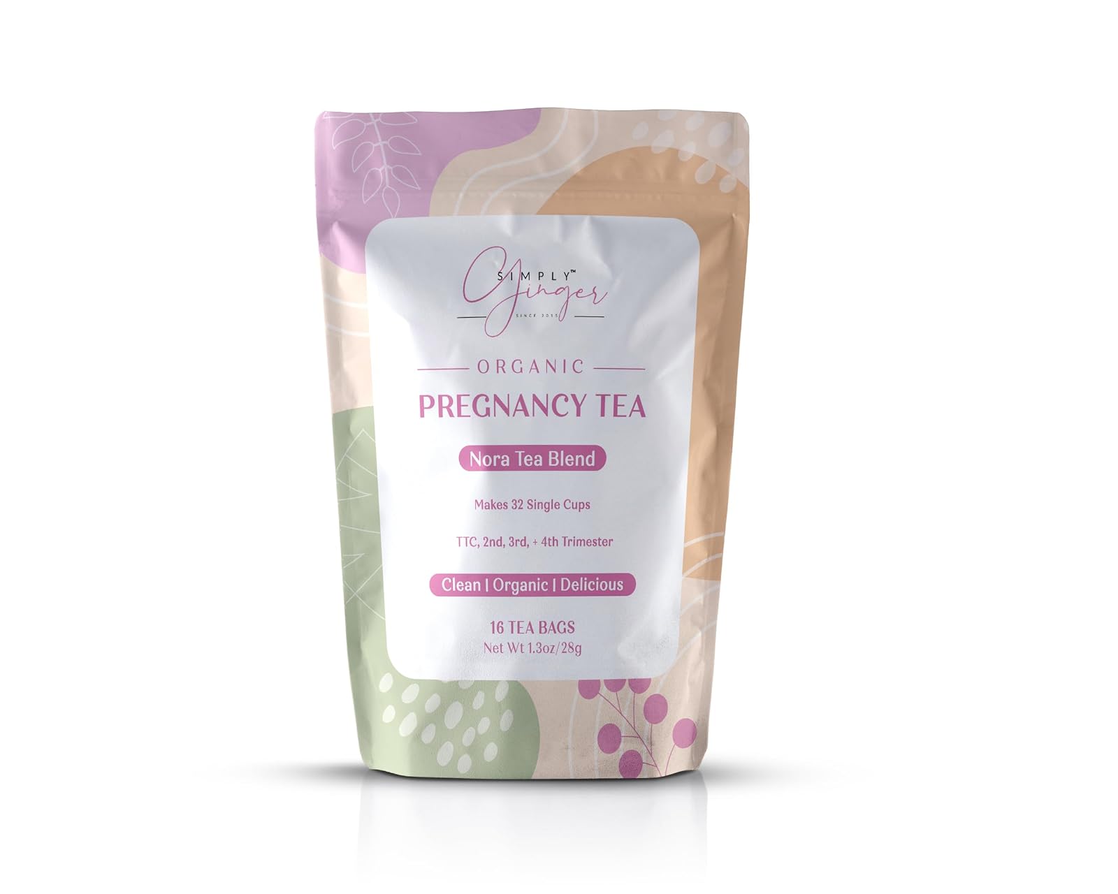 Simply Ginger herbal tea for pregnancy