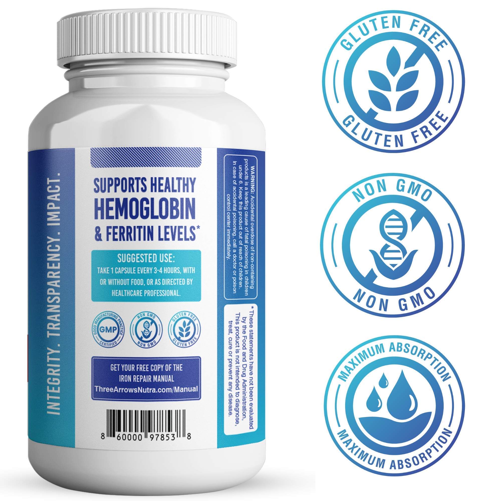 Simply Heme iron for teens