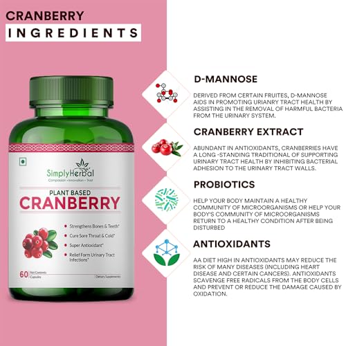 Simply Herbal D cranberry supplement
