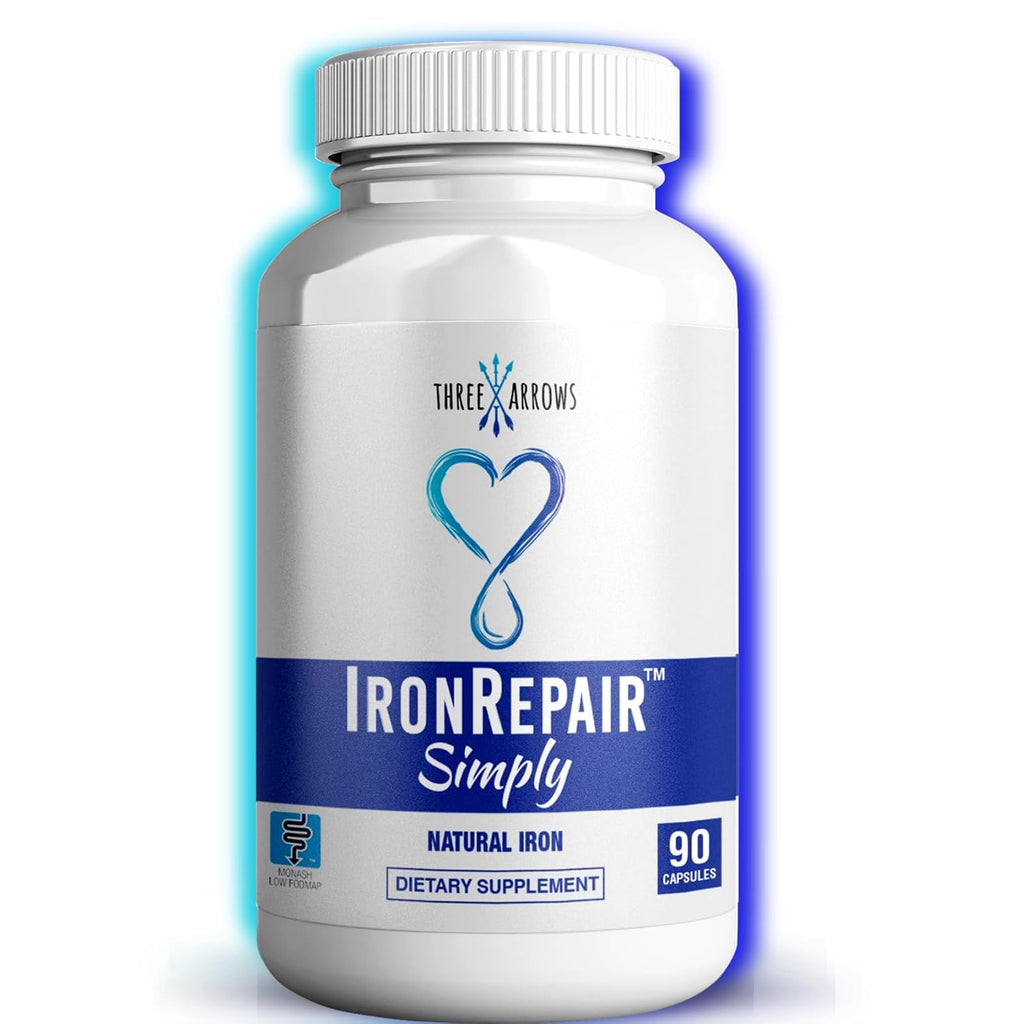 Simply Natural iron supplement capsules