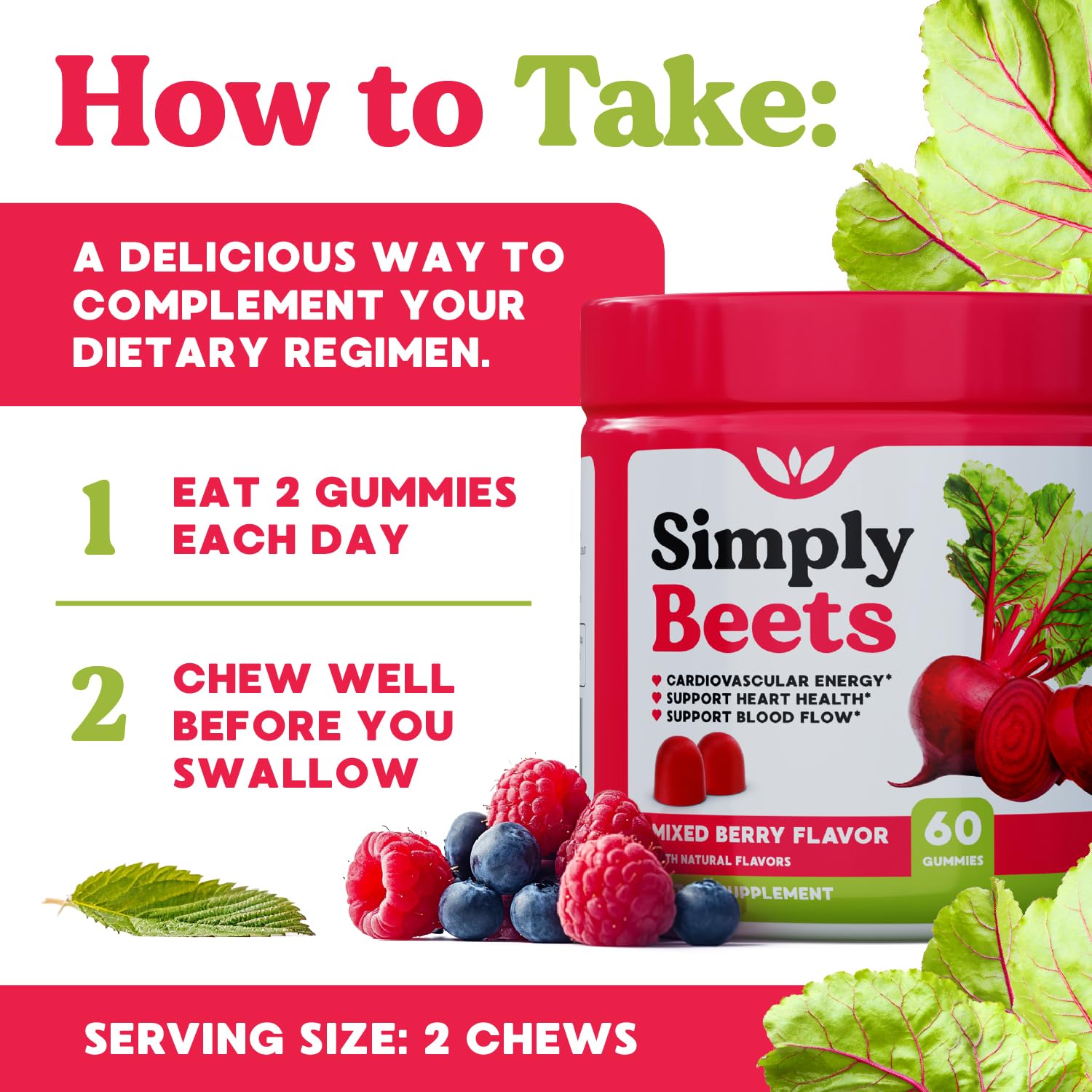 Simply Nature's Pledge gummies for vitality