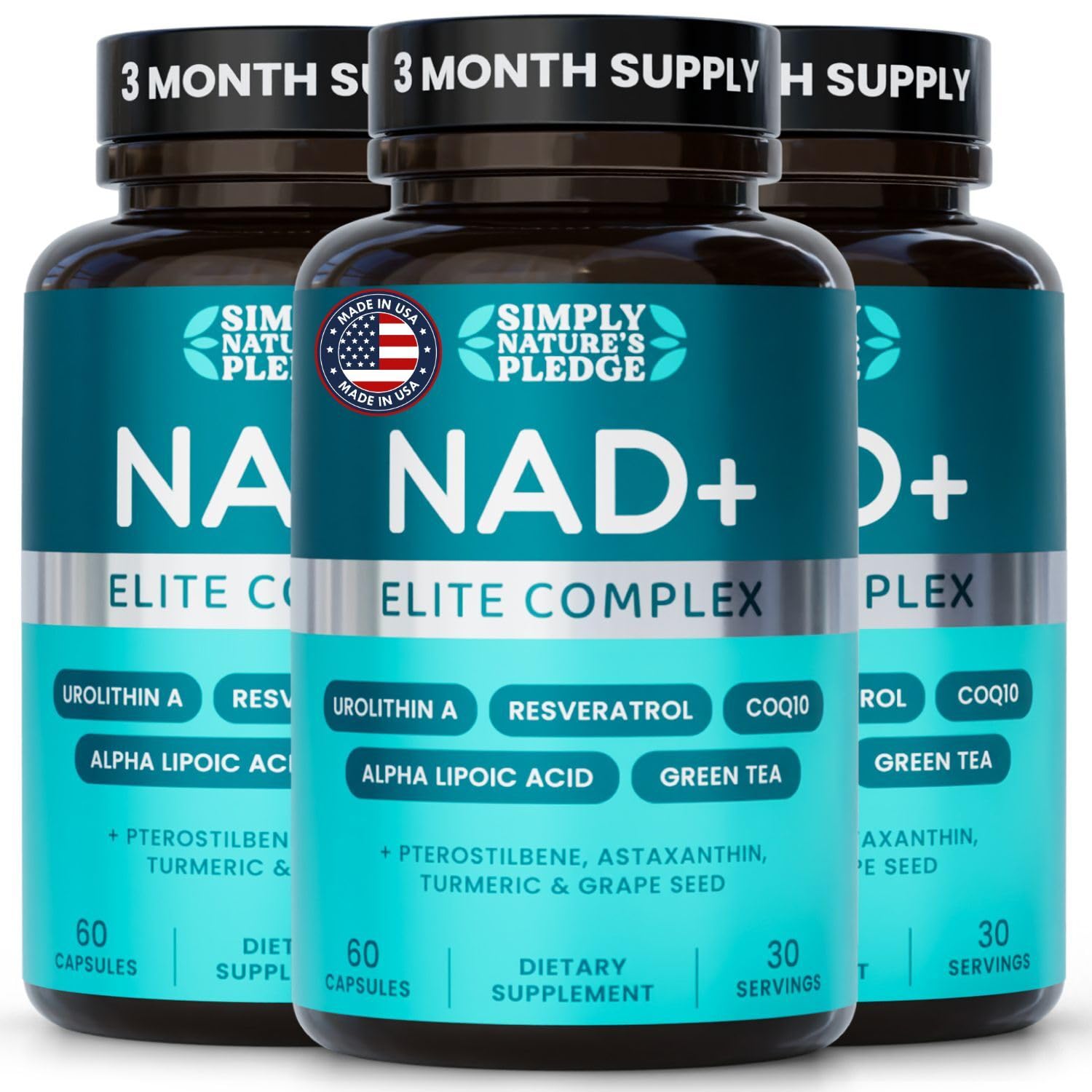 Simply Nature's Pledge NAD complex capsules