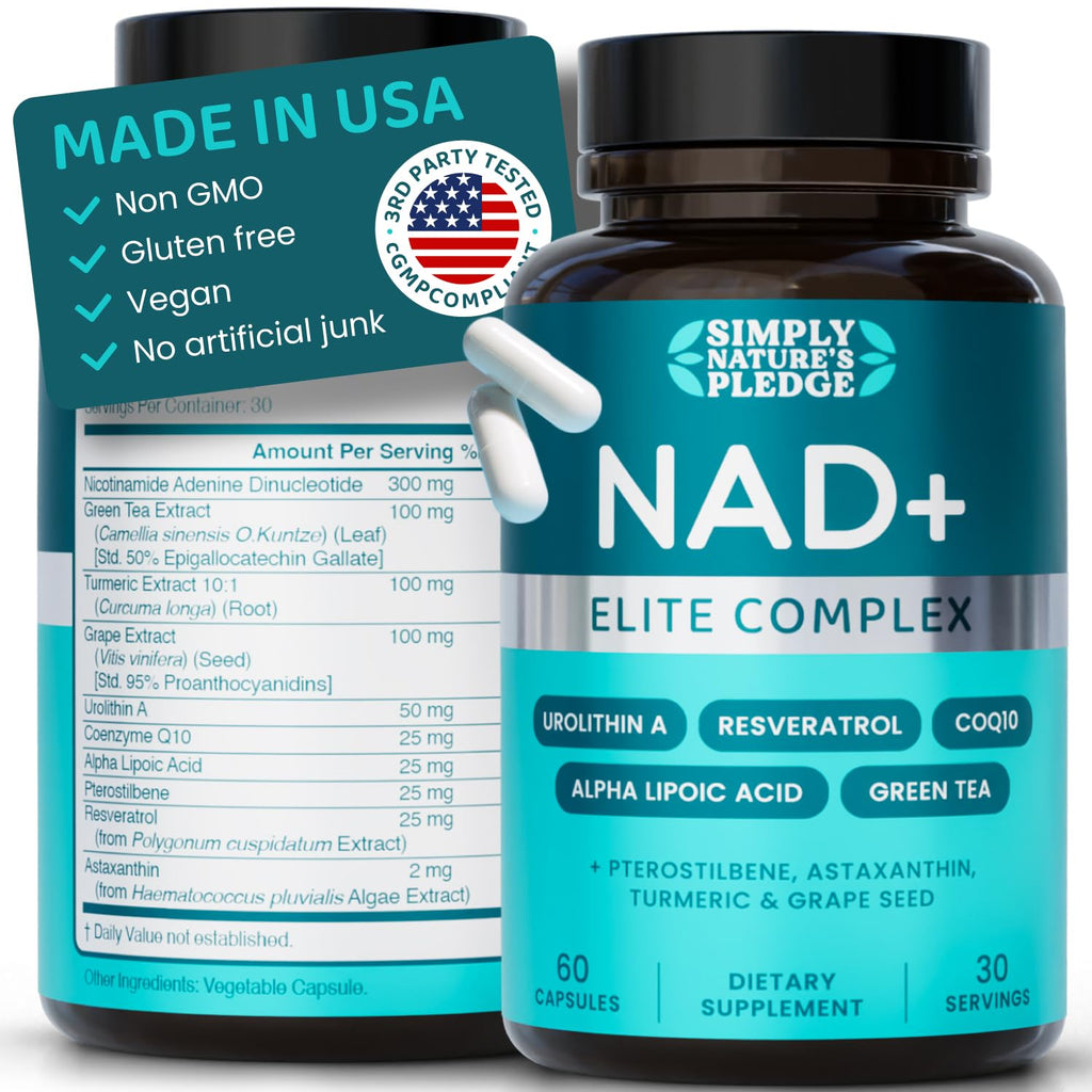 Simply Nature's Pledge NAD supplement
