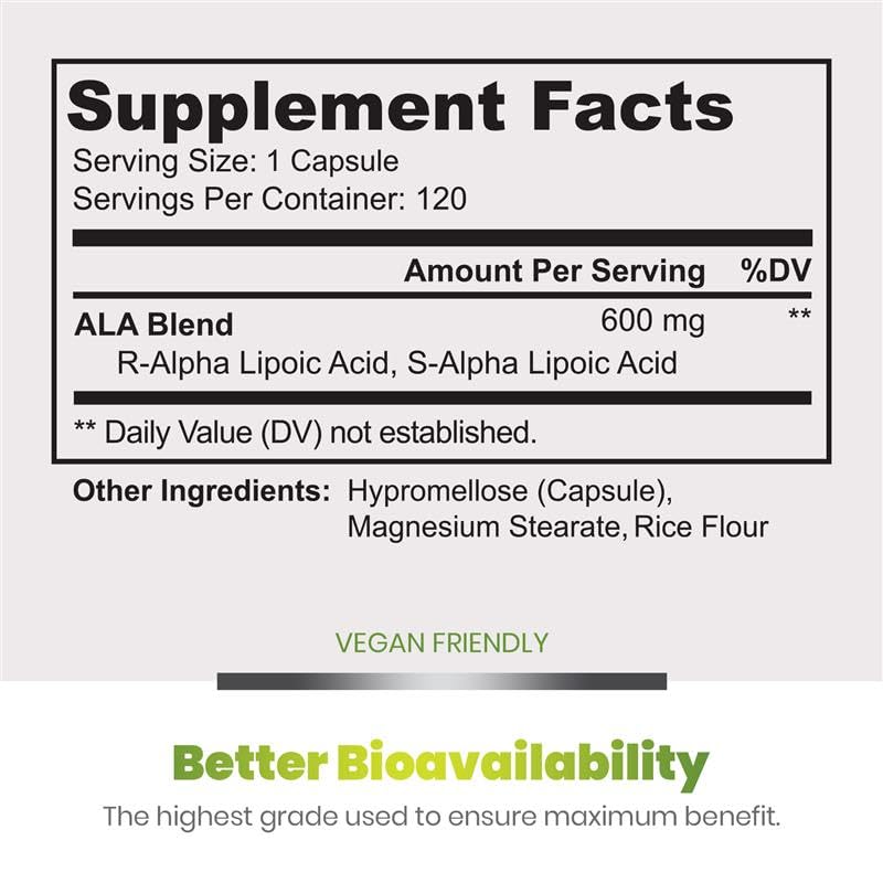 Simply Natures alpha lipoic acid benefits