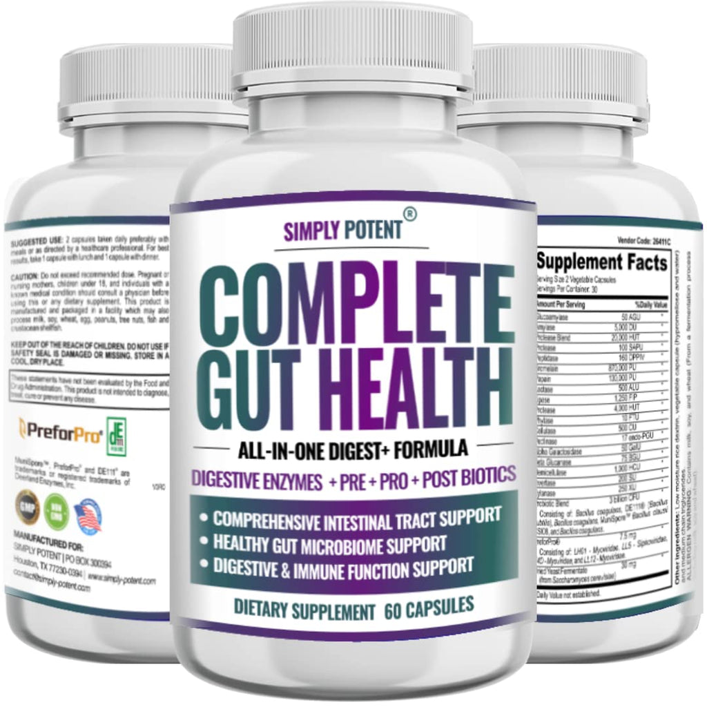 Simply Potent digestive enzymes capsules