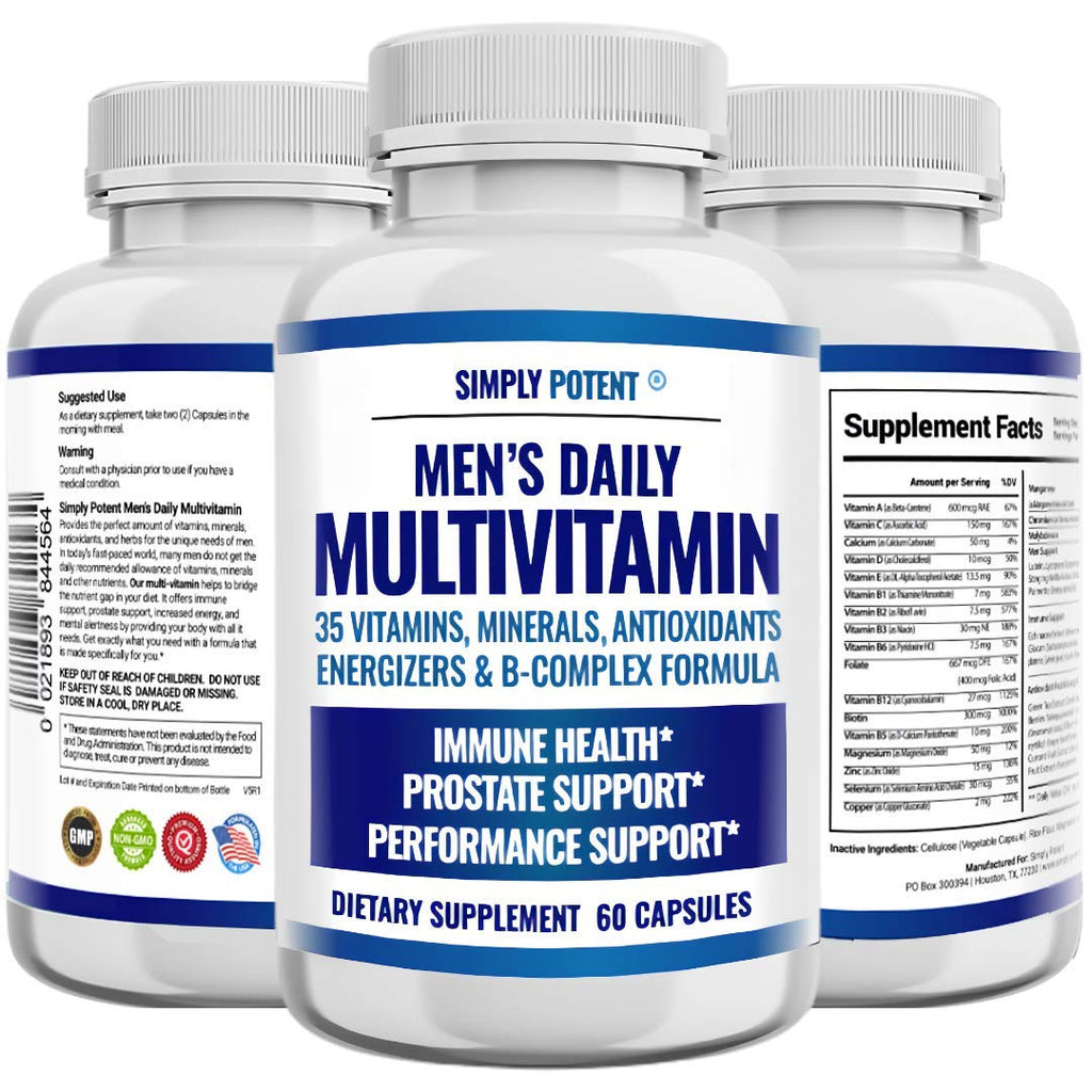 Simply Potent multivitamin for men