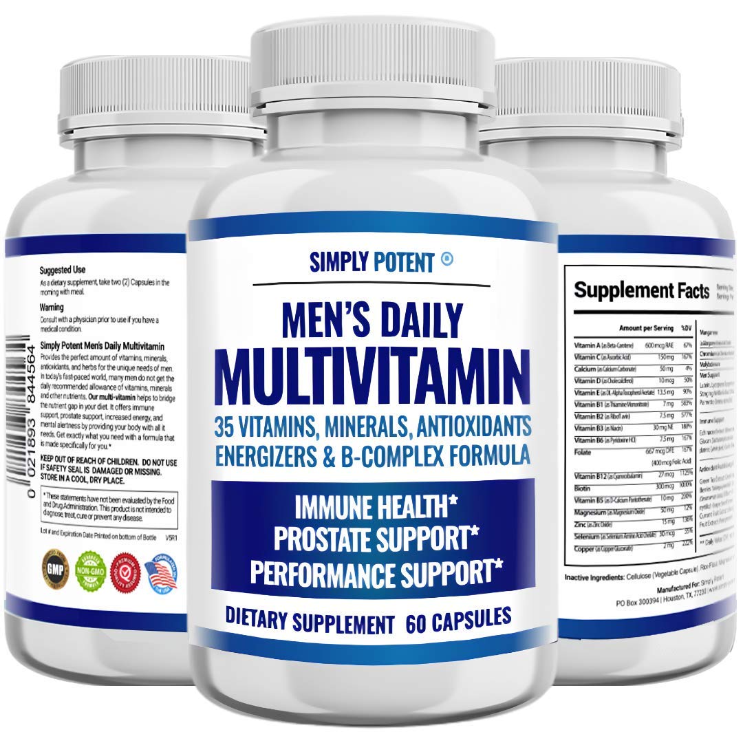 Simply Potent multivitamin for men