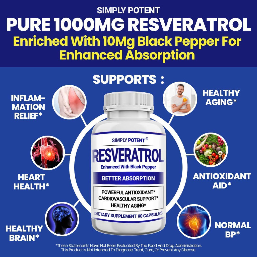 Simply Potent Resveratrol for immune health